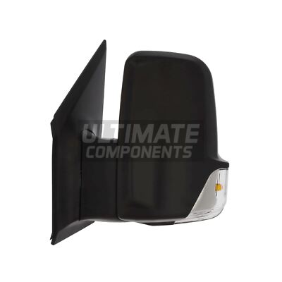 Mercedes Sprinter Van 2006-2019 Manual Short Arm Wing Door Mirror ...