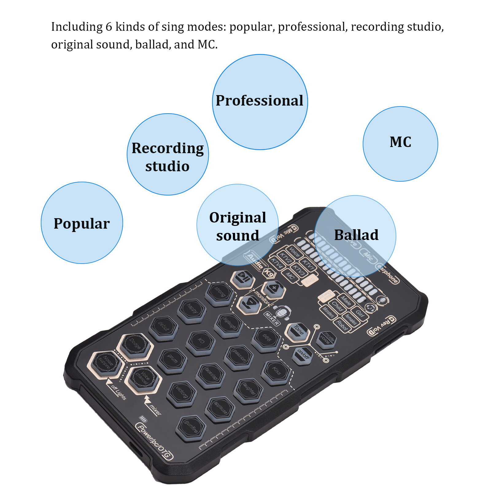 Live Sound Handheld Portable DSP Sound Effect Device W5P7 | eBay Australia