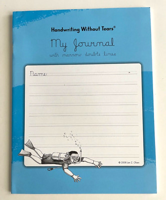 Handwriting without Tears My Journal with Narrow Double Lines (Cursive ...
