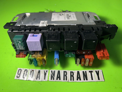 03-06 MERCEDES W220 S500 CL500 REAR FUSE BOX RELAY SAM MODULE 028 545 ...