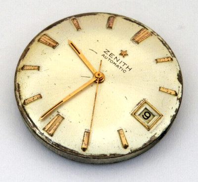 Zenith 2532 pc Caliber, Automatic Movement. From Parts/Project. | eBay