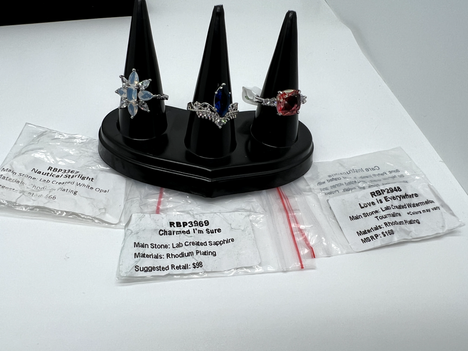 Bomb Party Rings Size 8 New with Tags HALO | eBay