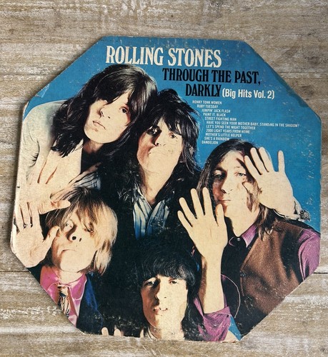 60’sROLLING STONES Through The Past, LP LONDON NPS-3 octagon Rock ...