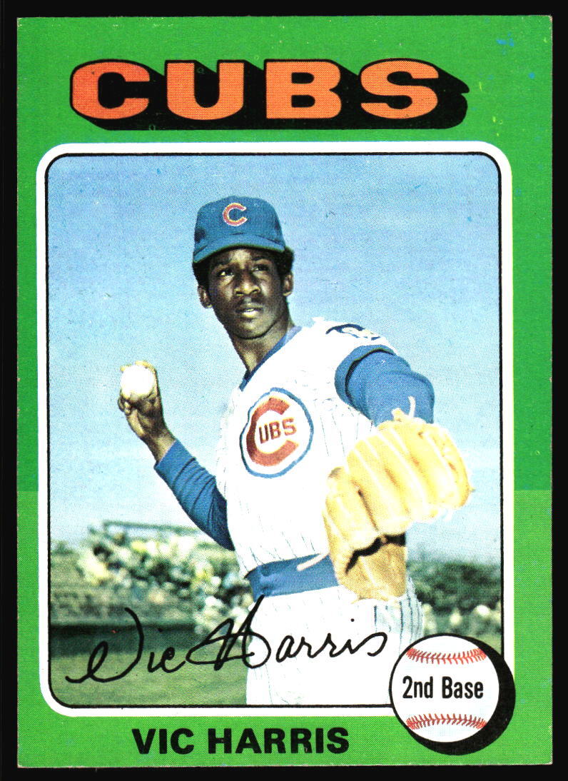 1975 Topps Vic Harris #658 Chicago Cubs | eBay