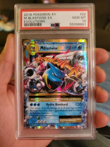 2016 Pokemon XY Evolutions M Blastoise EX 22/108 PSA 10 GEM MINT | eBay