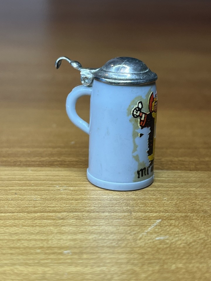 Antique German Monk BEER STEIN Dollhouse Miniatures | eBay