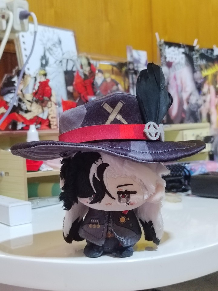 Honkai: Star Rail Argenti Boothill Plush Doll Toy Keychain Pendant ...