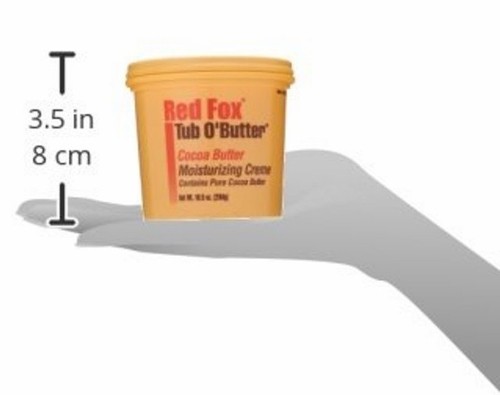 Red Fox Tub 'O' Butter Cocoa,Olive Oil, Butter Moisturising Cream Body ...