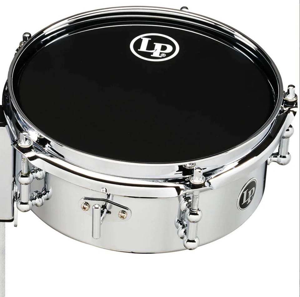 LP Mini Timbales Prepack-LP845-K Snares Mount Steel Chrome. | eBay