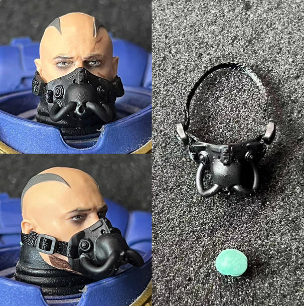 1/12 Scale Soldier Accessories Mask Glasses Model for 6"shf Action ...