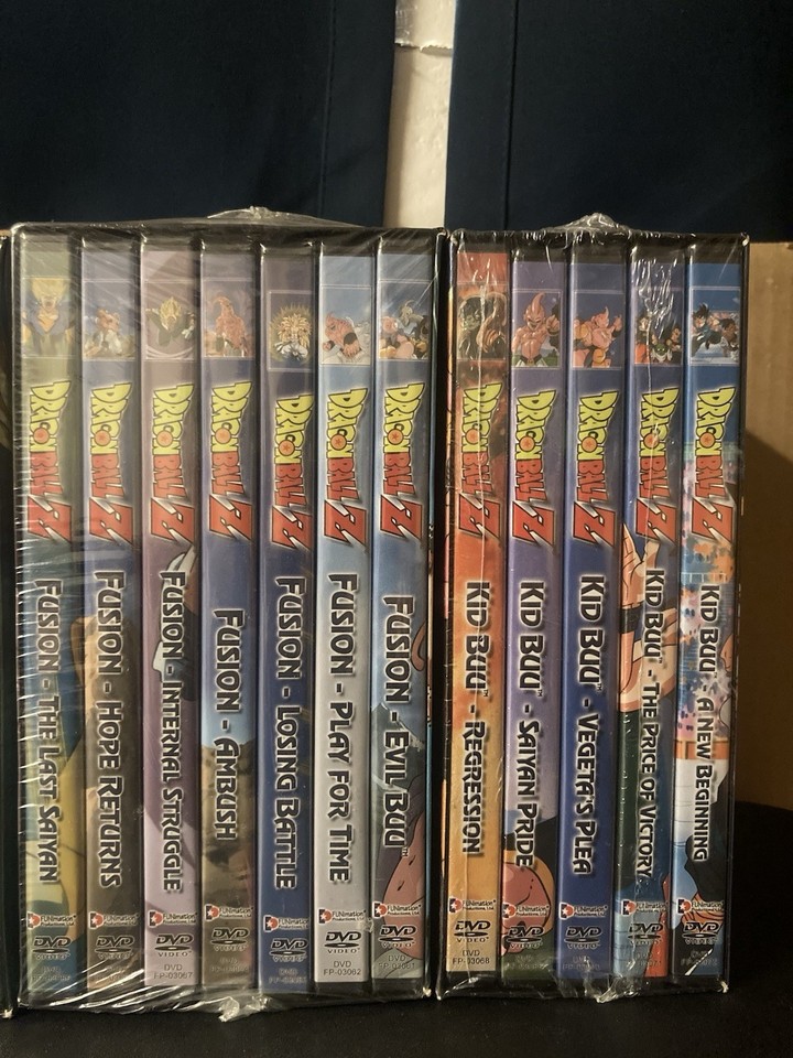 Dragon Ball Z Complete Dvd Collection (101 DVDs, Funimation 2000’s ...