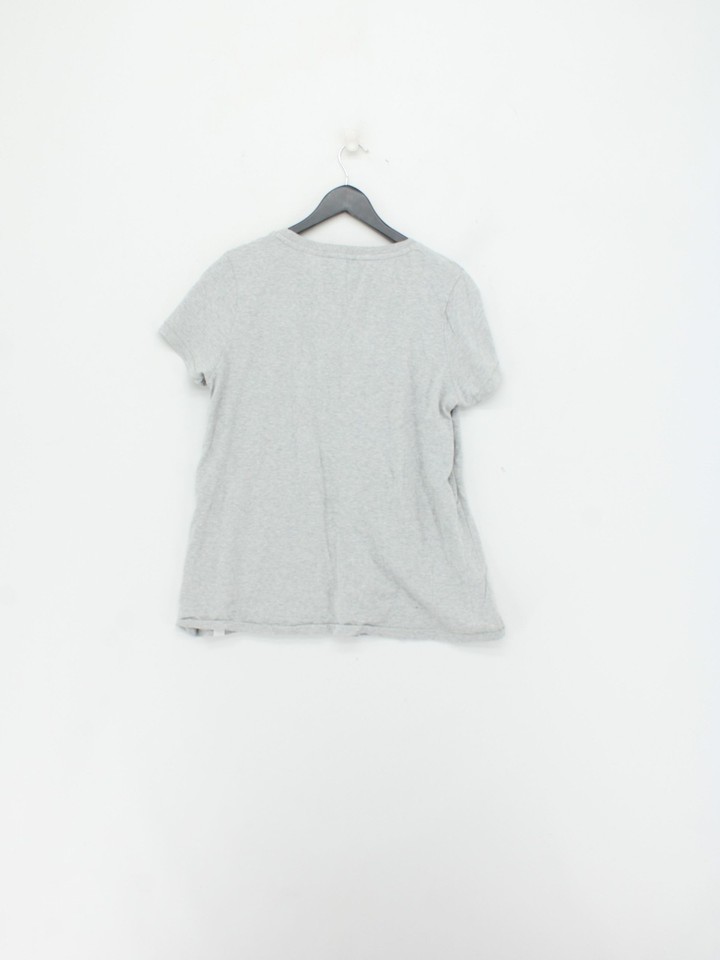 Fat Face Women's T-Shirt UK 16 Grey Cotton with Elastane Basic | eBay UK