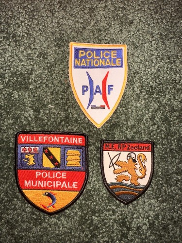 International Police Patches Lot Of 3 | eBay