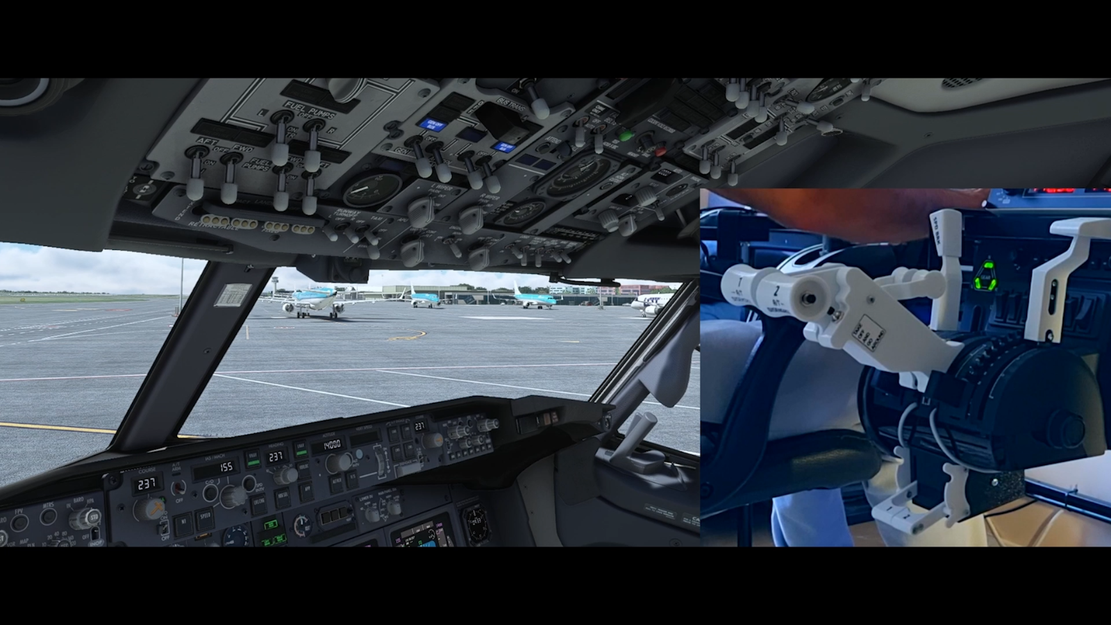 Honeycomb Bravo Start / Cut Off Levers Module, Boeing 737, Flight ...