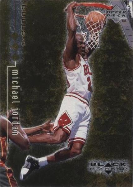 1998-99 Upper Deck Black Diamond - Triple Diamond #13 Michael Jordan ...
