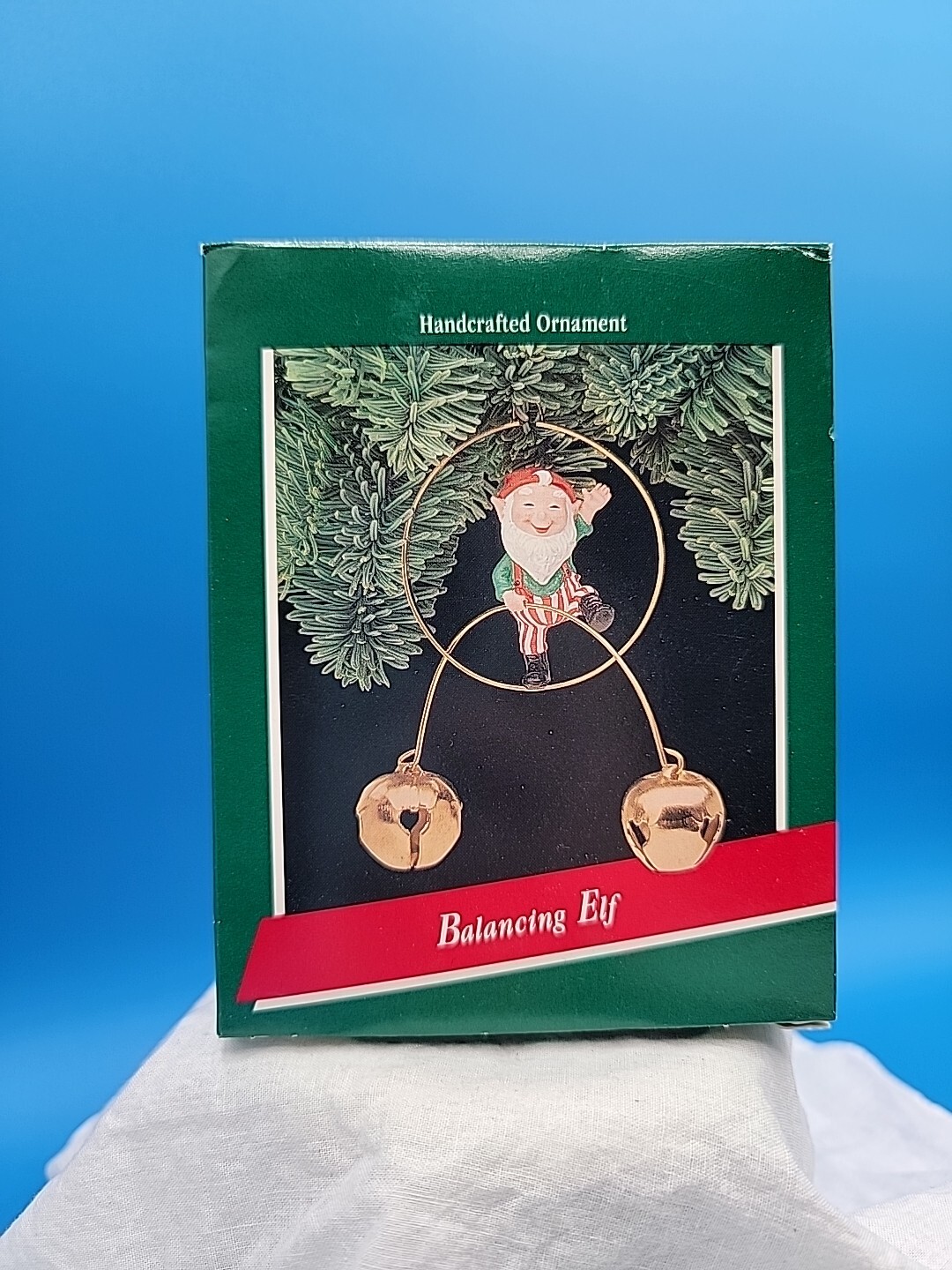 Vintage Hallmark Keepsake Ornament Balancing Elf | eBay