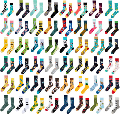 Men's GOOD MOOD SOCKS Novelty Funky Funny Themed Odd Socks UK size 9-11 ...