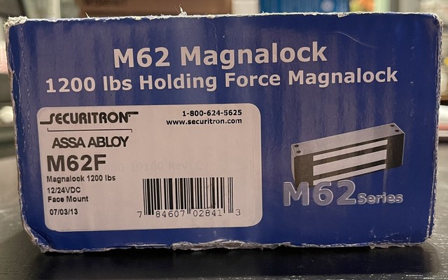 Securitron M62D Magnalock 62 - 12/24VDC DPS for sale online | eBay