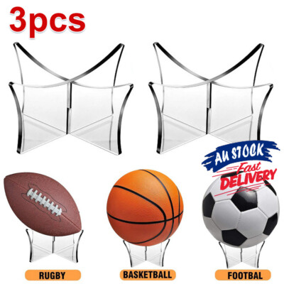 3xBall Stand Display Rack Holder Basketball Football Soccer Ball ...