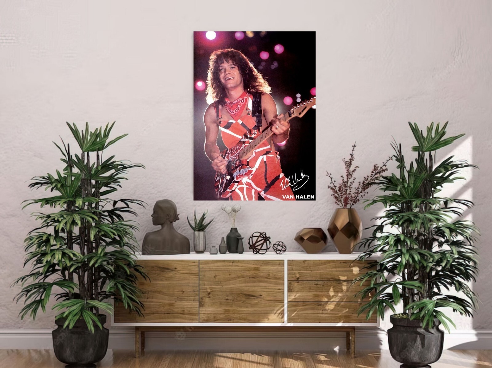 Eddie Van Halen Poster 24x36 Inch Photo Rare Print Wall Art Print ...