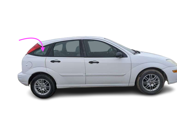 Fits:2002-2007 Ford Focus 4D Hatchback Passenger Rear Right Quarter ...