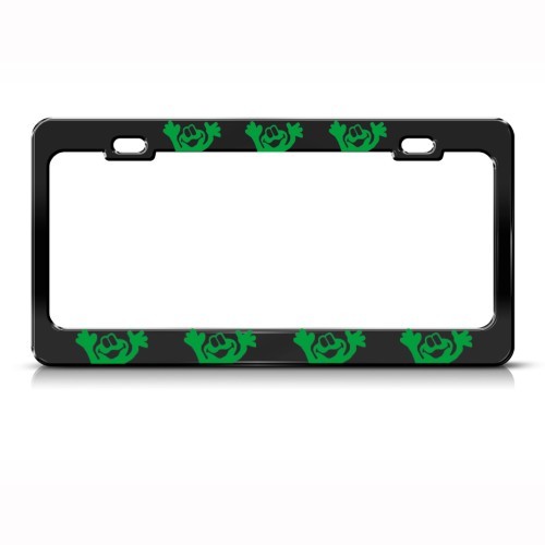 FROGS FROG ANIMAL Metal License Plate Frame Tag Holder Two Holes | eBay