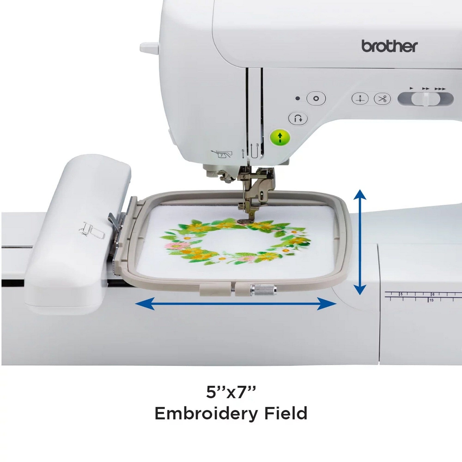 Brother SE2000 Embroidery & Sewing Machine w/ 5" x 7" Embroidery Area ...
