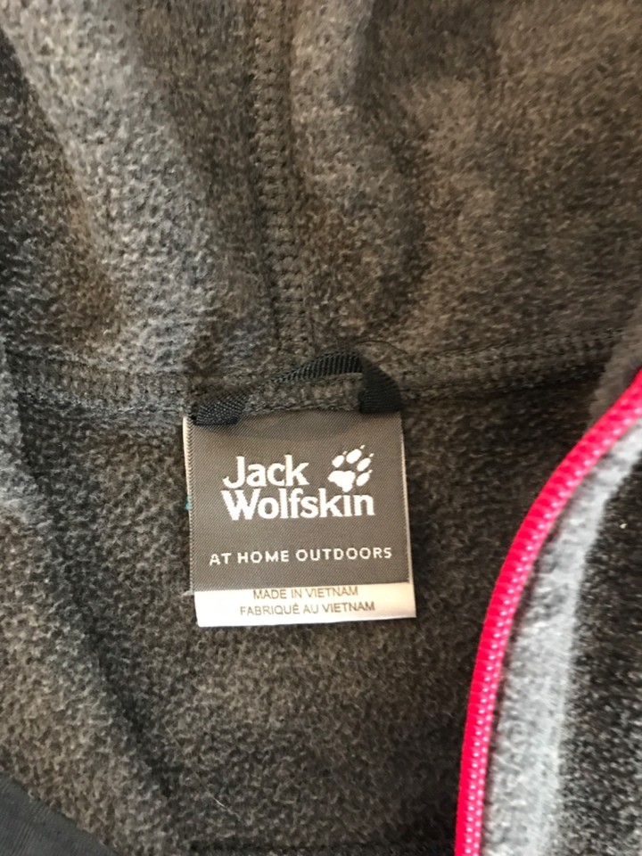 Jack Wolfskin Nanuk 300 Fleece Hooded Jacket Womens Size Sz Medium | eBay