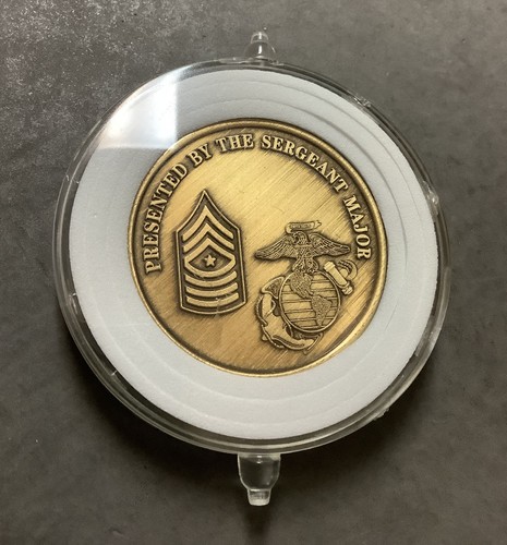 UNITED STATES MARINE CORPS SERGEANT MAJOR CHALLENGE COIN | eBay