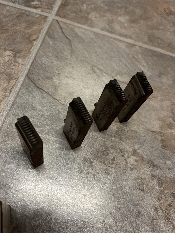 Toledo Beaver Pipe Threader Dies Fit Model A Mono Die Threading Machine ...