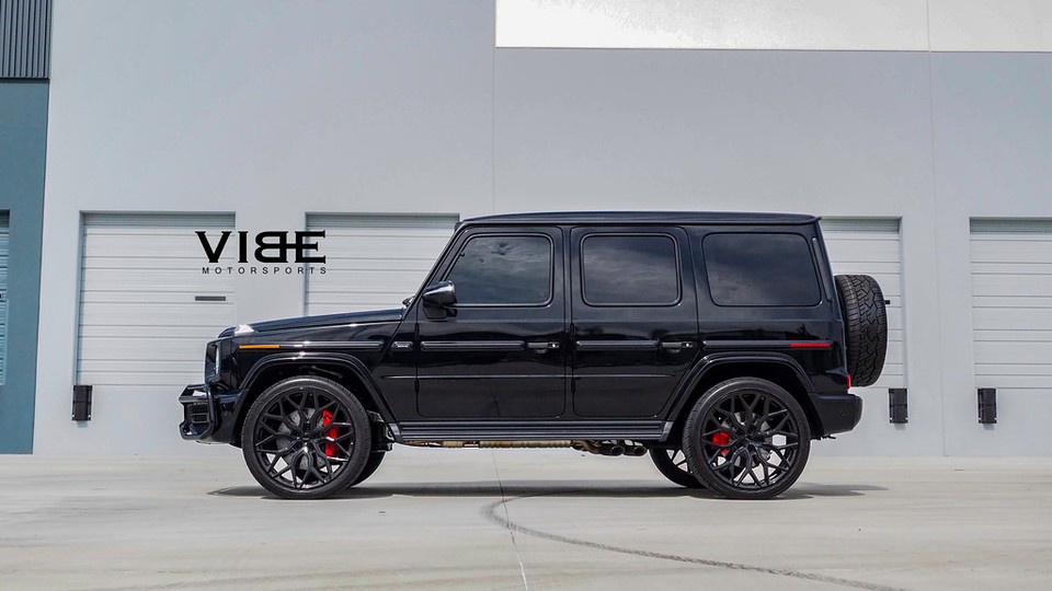 24" Vossen HF2 Gloss Black Concave Wheels Rims Fits G550 G55 G63 G65 | eBay