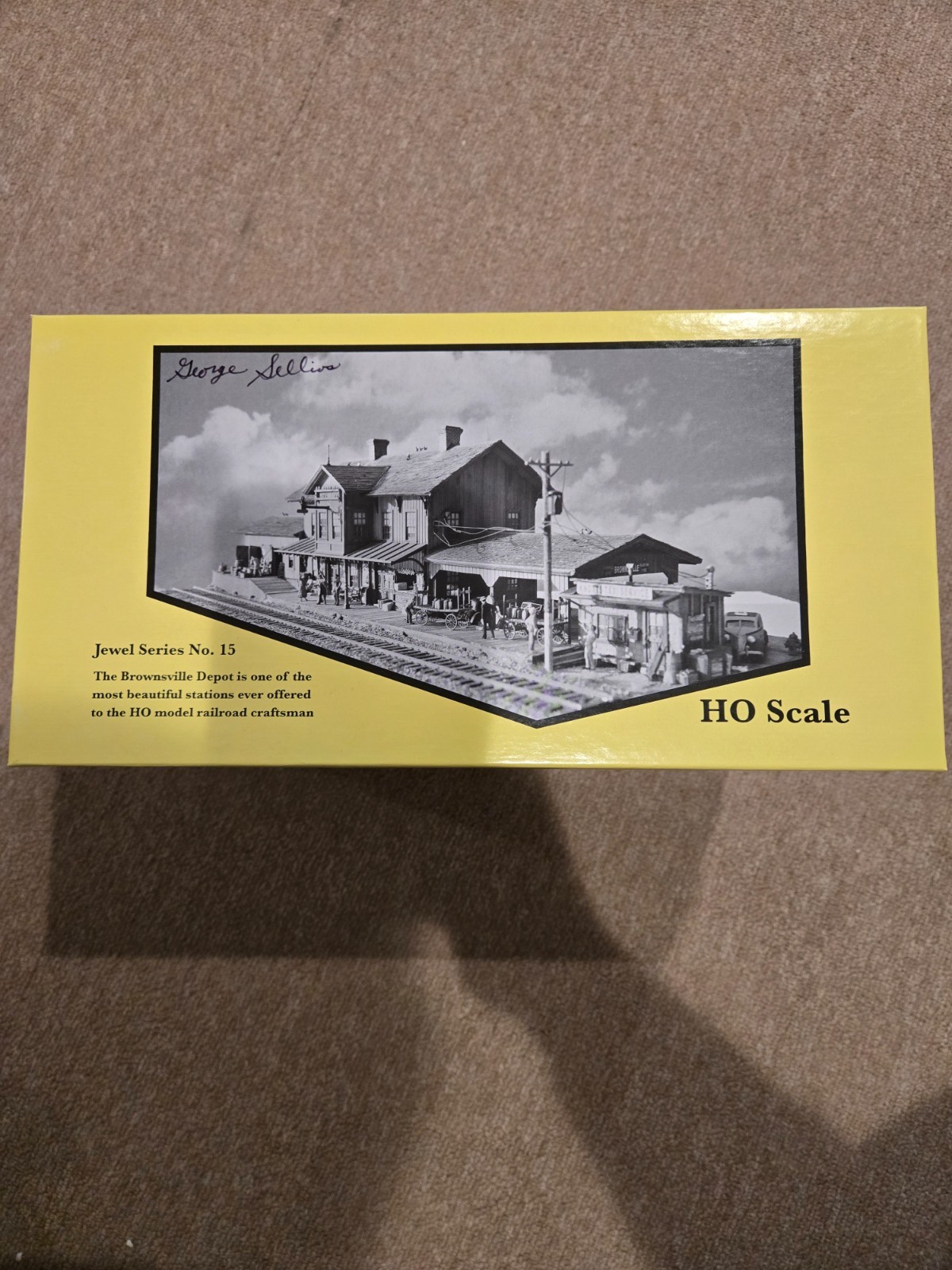 HO Scale Kit Fine Scale Miniatures FSM Brownsville Depot # JS15 - NEW ...