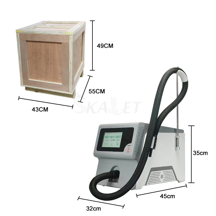 Co2 Fractional Treatment Use Air Skin Cooling Cryo Swelling Reduction ...
