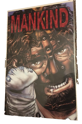MANKIND #1 DYNAMIC FORCES ALTERNATE COVER CHAOS! COMICS COA WWF WWE ...
