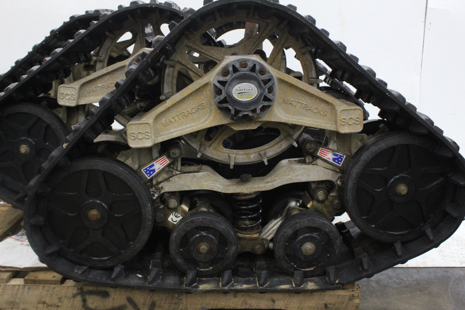 08-10 POLARIS RZR 800 MATTRACKS LITEOOT FRONT REAR LEFT RIGHT TRACKS ...