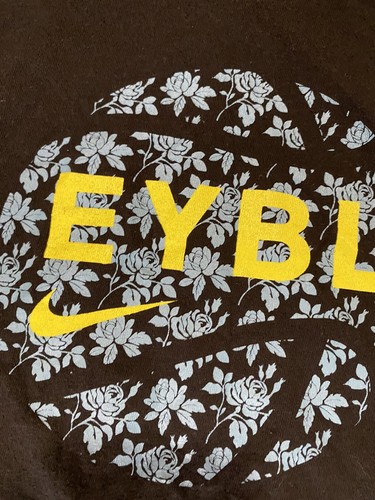 Authentic NIKE EYBL Roses Shirt 3XL Rare Peach Jam Lebron Elite Youth ...