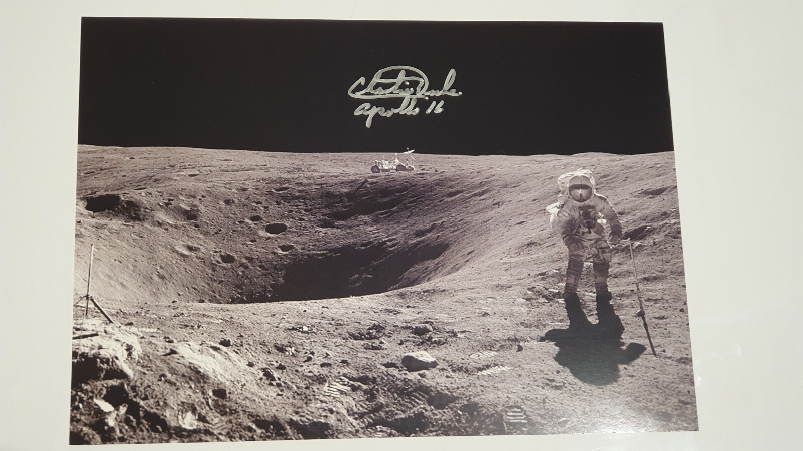 NASA Charlie Duke Signed 8x10 Autographed Photo Apollo 16 | eBay