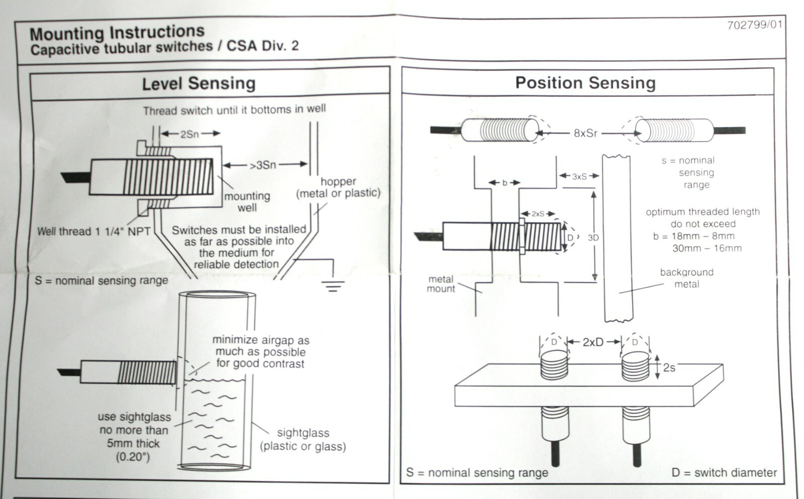 IMF Efector Ki0203 Ki-2015-bboa/ni Capacitive Proximity Sensor for sale ...