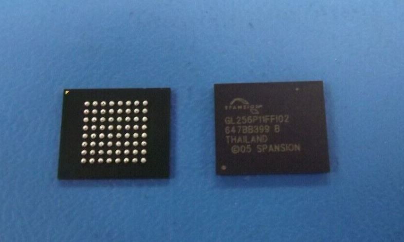 (1PC) S29GL256P11FFI020 NOR Flash 3V/3.3V 256Mbit 32M/16M x 8bit/16bit ...