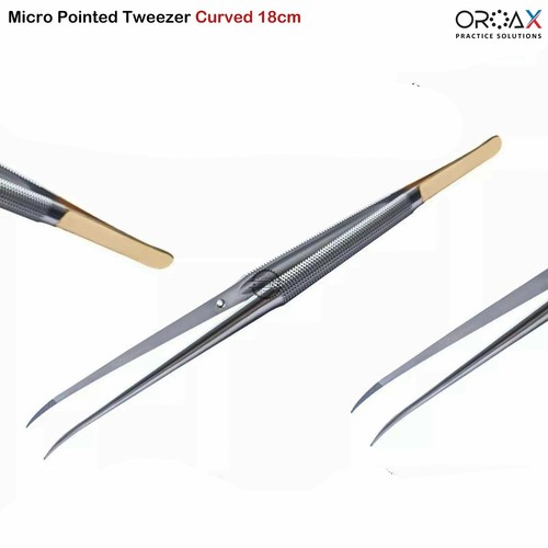 Micro Pointed Fine Tip Tweezer - Surgical Tissue Dissecting ...