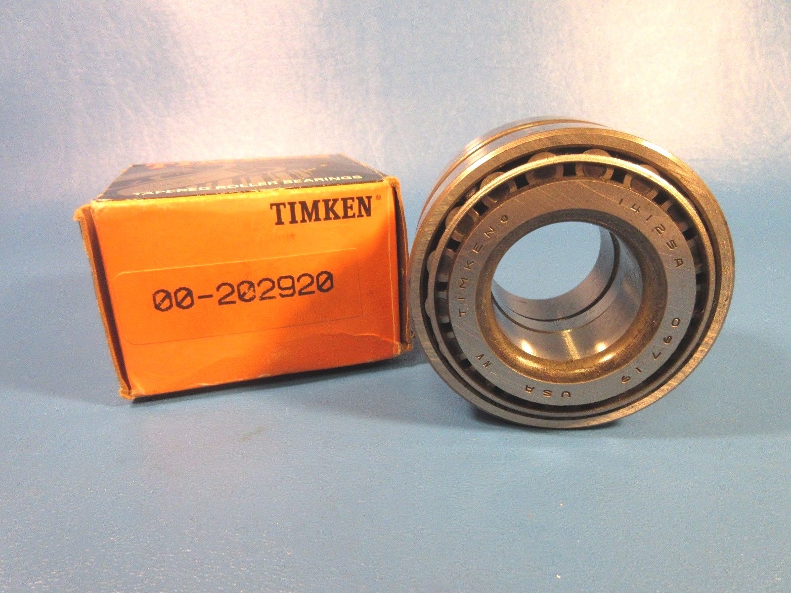 Timken 14125A-202920, MATCHED BEARING SET 14276D Double Cup with (2 ...