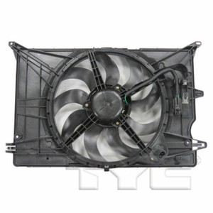 For 2015-2017 Jeep Renegade 1.4L L4 Dual Radiator and Condenser Fan ...