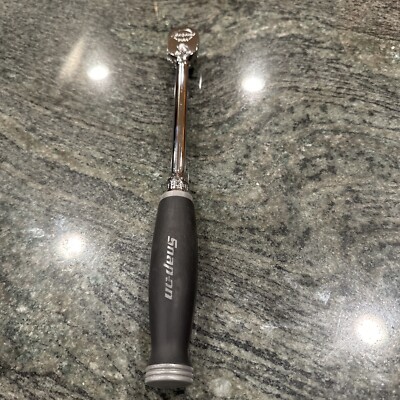 Snap-on fhl80 3/8" drive dual 80 long soft grip ratchet dark titanium ...