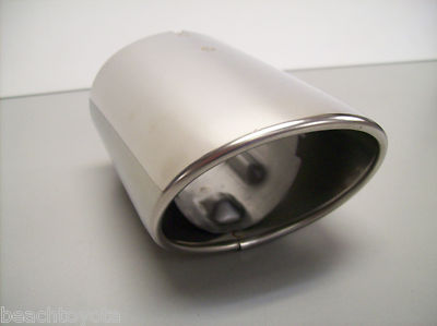 2012-2017 CAMRY POLISHED STAINLESS STEEL EXHAUST TIP GENUINE TOYOTA ...