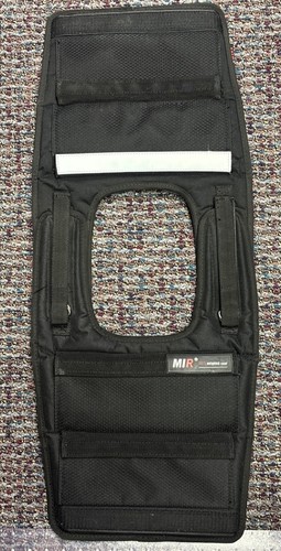Mir Pro Weighted Vest No Weights Reflective Strip Black | eBay