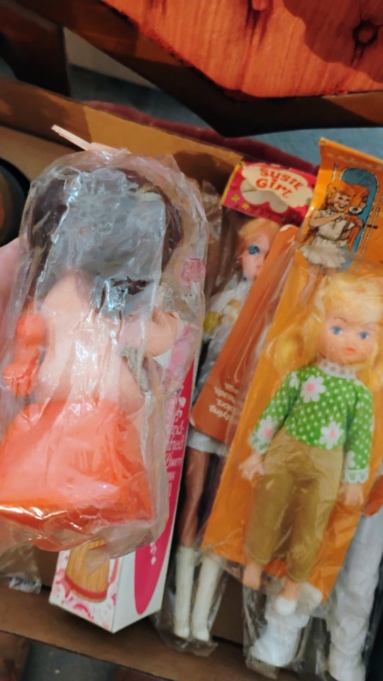 Lot Vintage 1970's Dime Store Toys Dolls Original Packing 8 Pc Vtg ...