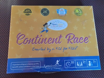 Continent Race Fun Geography Board Game For Kids Created By Kids 2016 ...