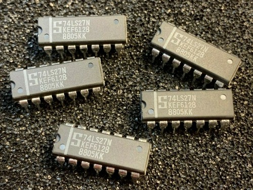 5pcs x 74LS27N Signetics IC | eBay