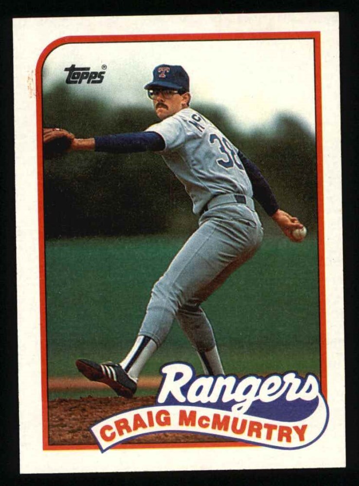 1989 Topps #779 Craig McMurtry Rangers 8 - NM/MT | eBay