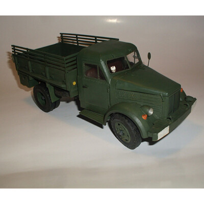 1:25 Scale Soviet Military Truck GAZ-51 DIY Handcraft Paper Model Kit ...